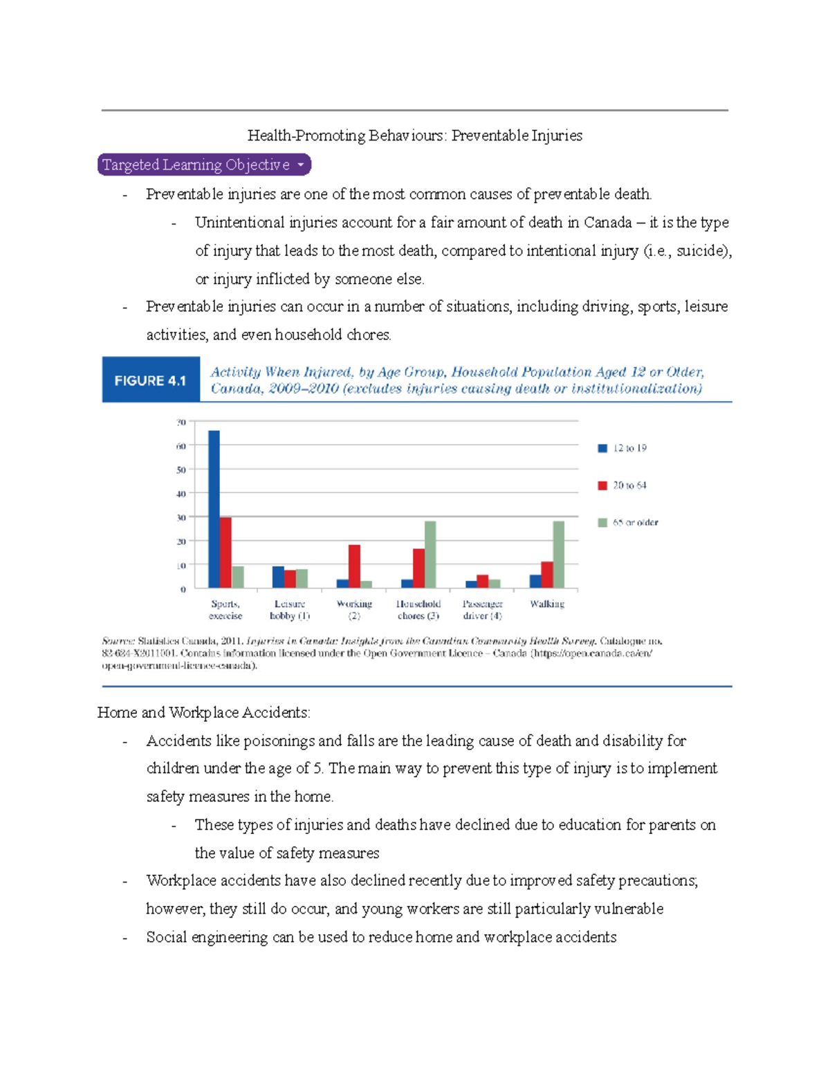 PSYC2151 - Week 4; Health-Promoting Behaviours - Health-Promoting ...