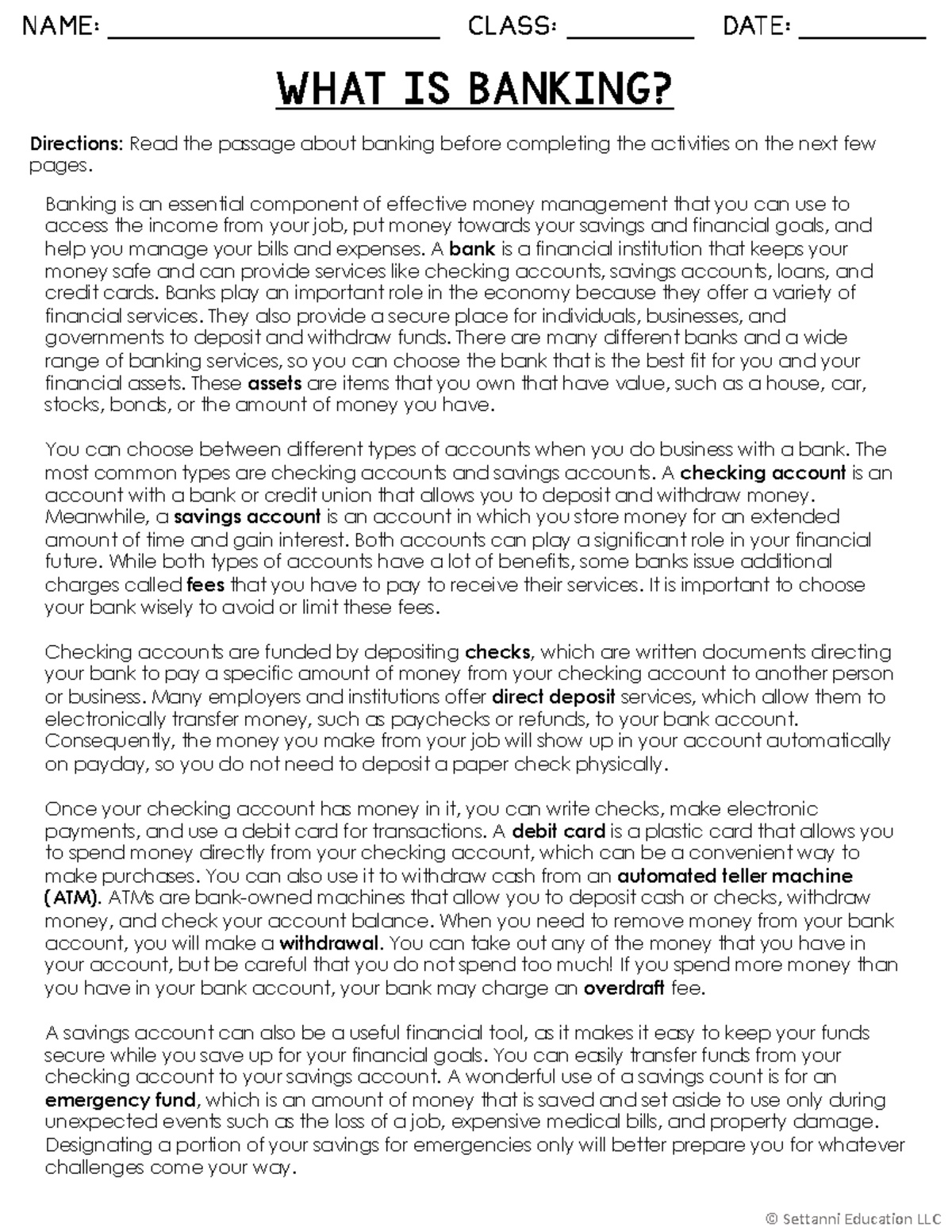 Kami Export - Celeste Hunt - Banking And Check Writing - What is ...