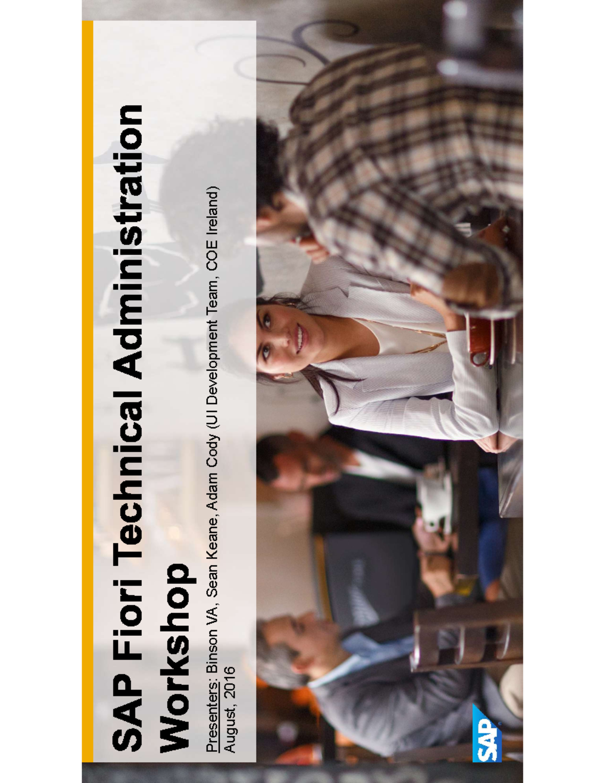 Fiori Intro - Presenters : Binson VA, Sean Keane, Adam Cody (UI ...