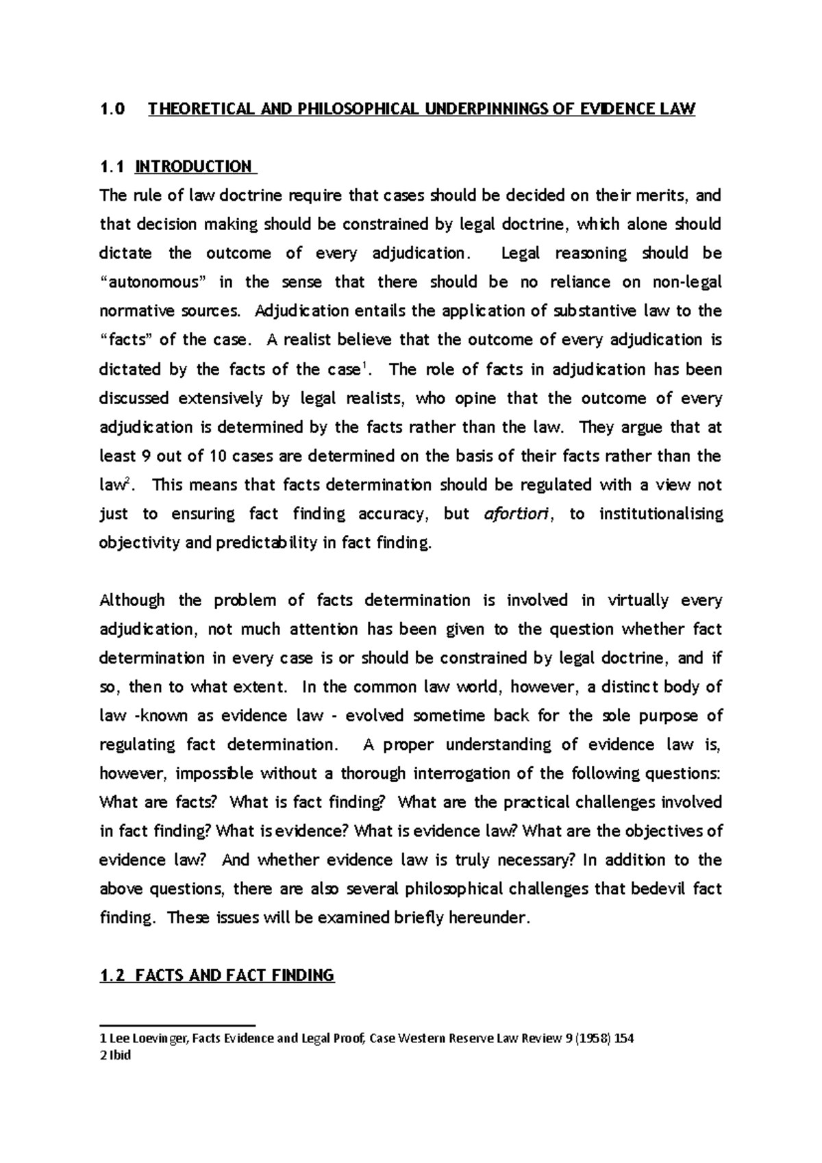 DR Arwa's notes chapters 123456 - 1 THEORETICAL AND PHILOSOPHICAL ...