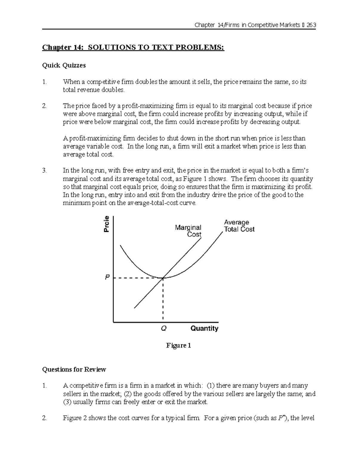 Chapter 14-17 multiple choice questions - Chapter 14: SOLUTIONS TO TEXT ...