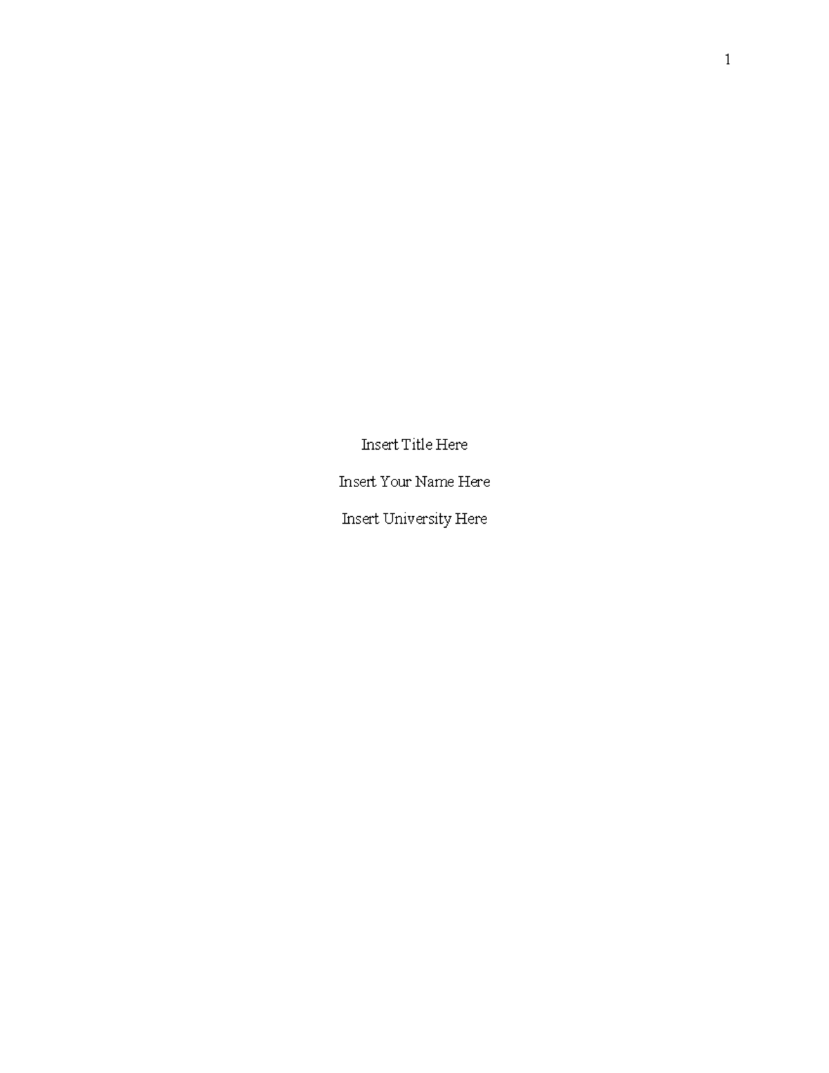 Course Project Guidance Student Guide - Insert Title Here Insert Your ...