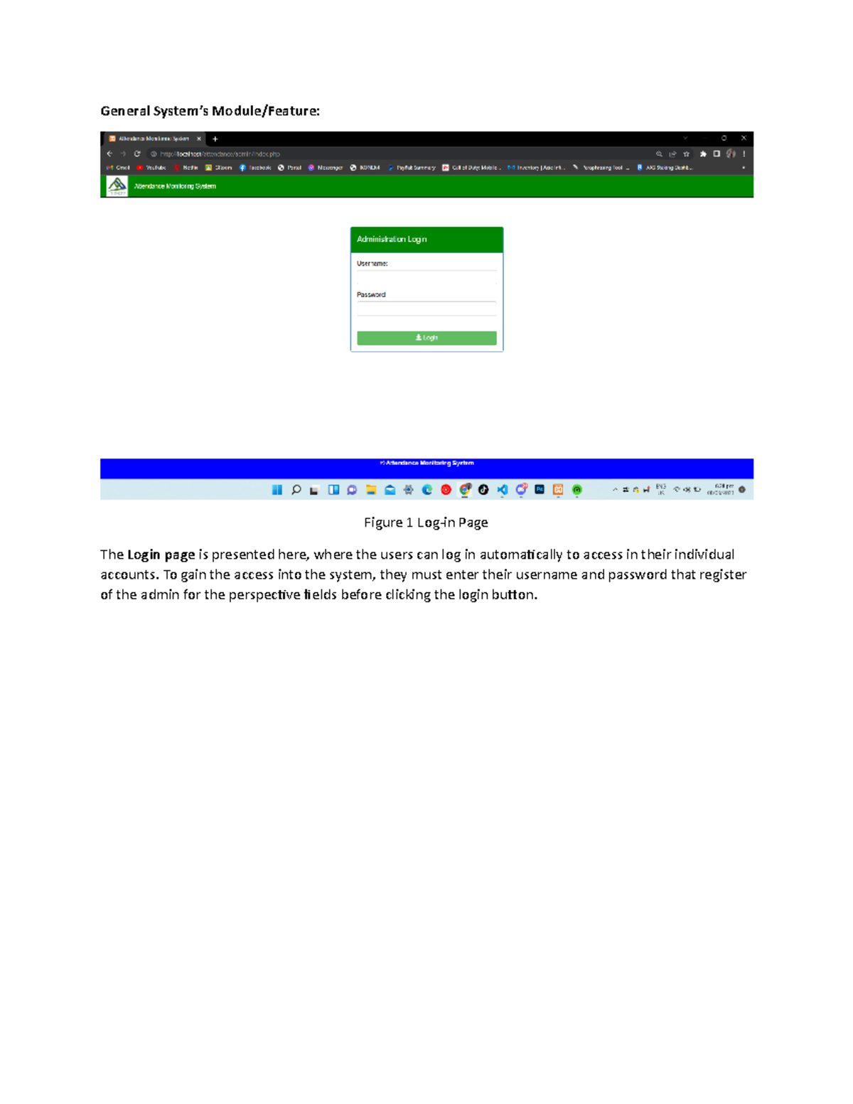 General-System - NONE - General System’s Module/Feature: Figure 1 Log ...
