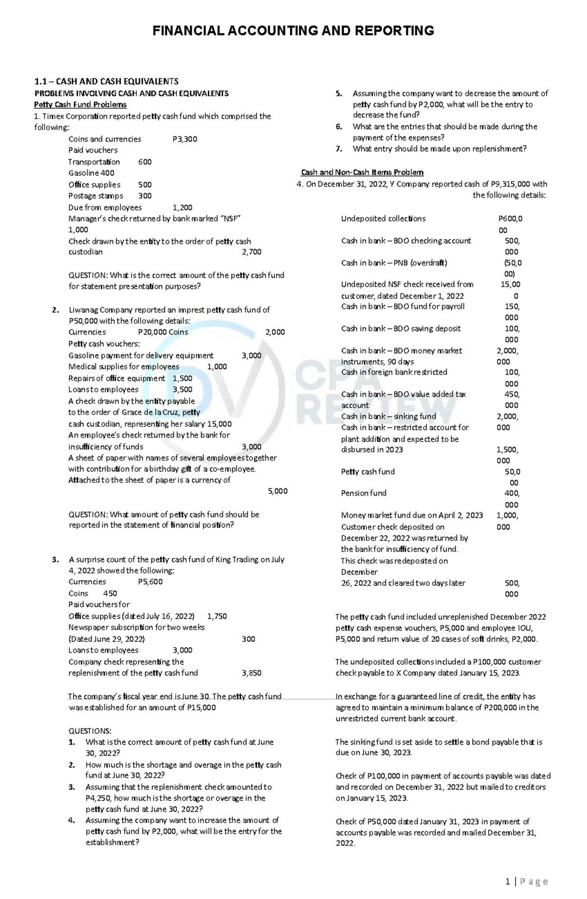 Financial Accounting AND Reporting-handouts - FINANCIAL ACCOUNTING AND ...