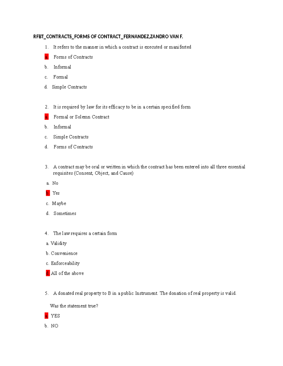 1356 Questions - Summary Accounting Information System - RFBT_CONTRACTS ...