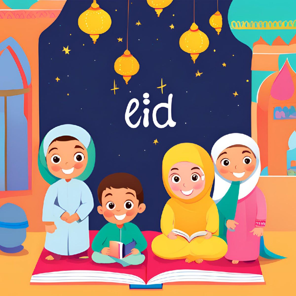 Storybookassignment - storybook about eid - Once upon a time, there was ...