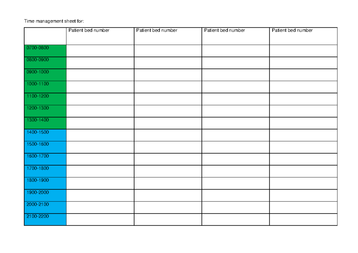 Student Shift Planner - general - SSCPC0025 - Time management sheet for ...