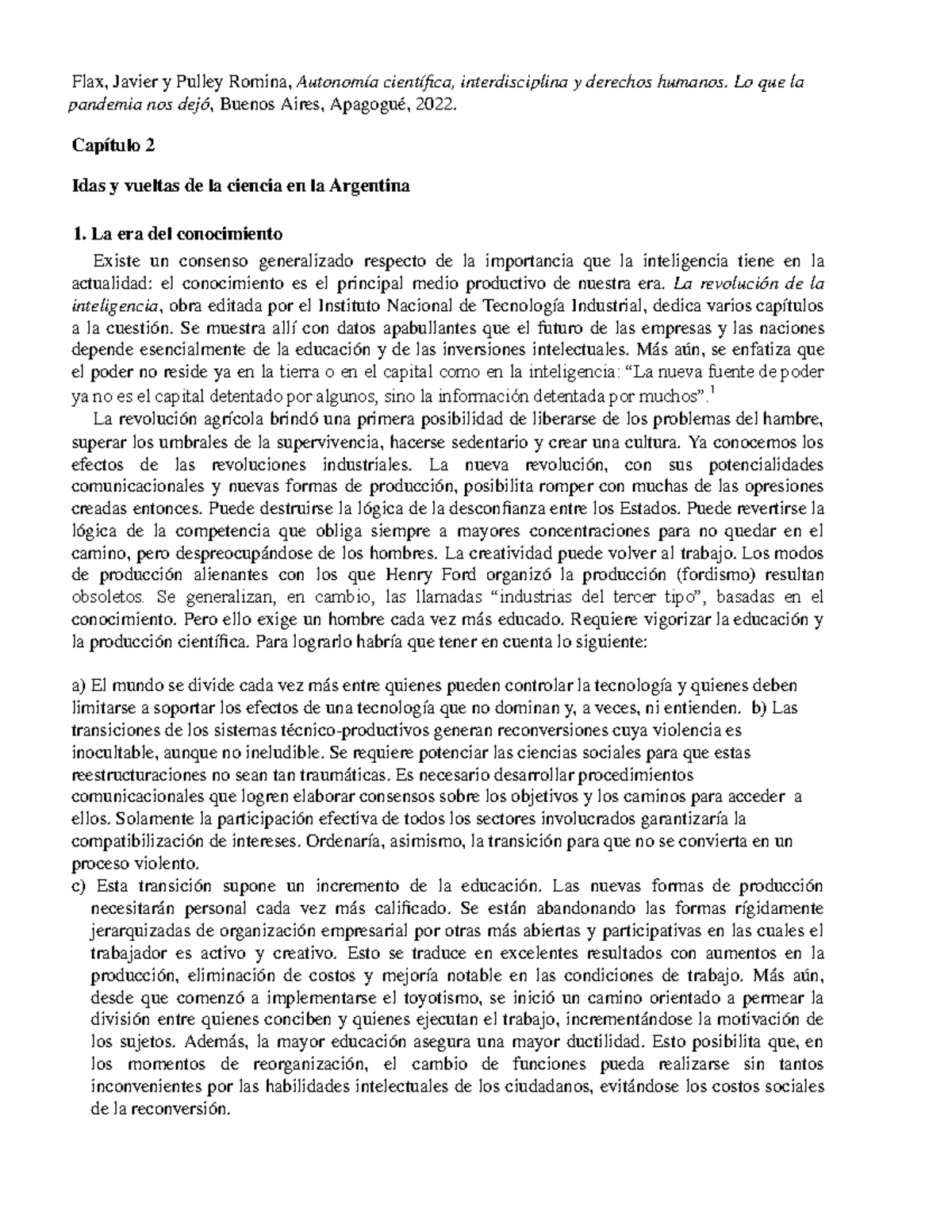 Autonomica Cientifica 2022Cap2 - Flax, Javier y Pulley Romina ...