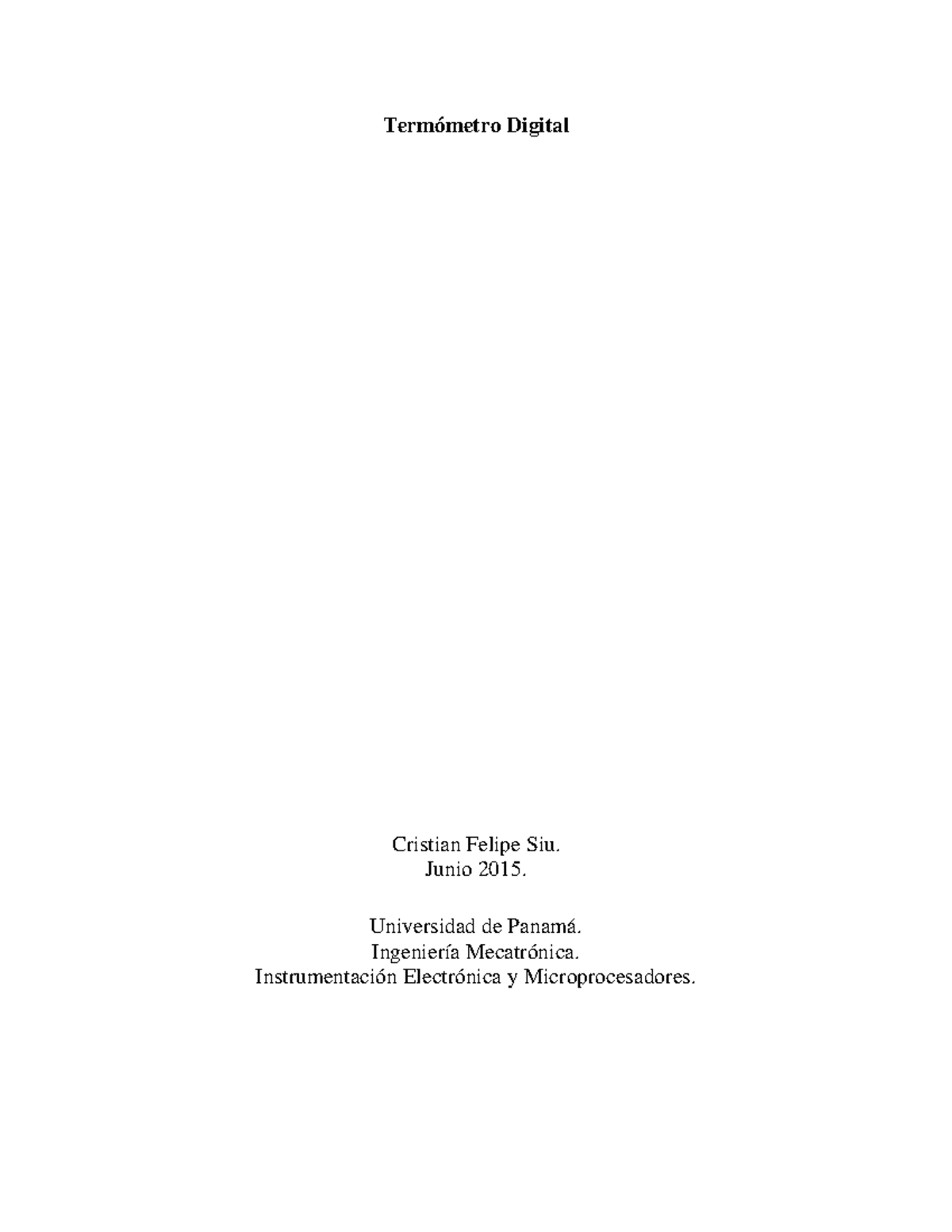 Modelo De Termometro De Meta Pdf