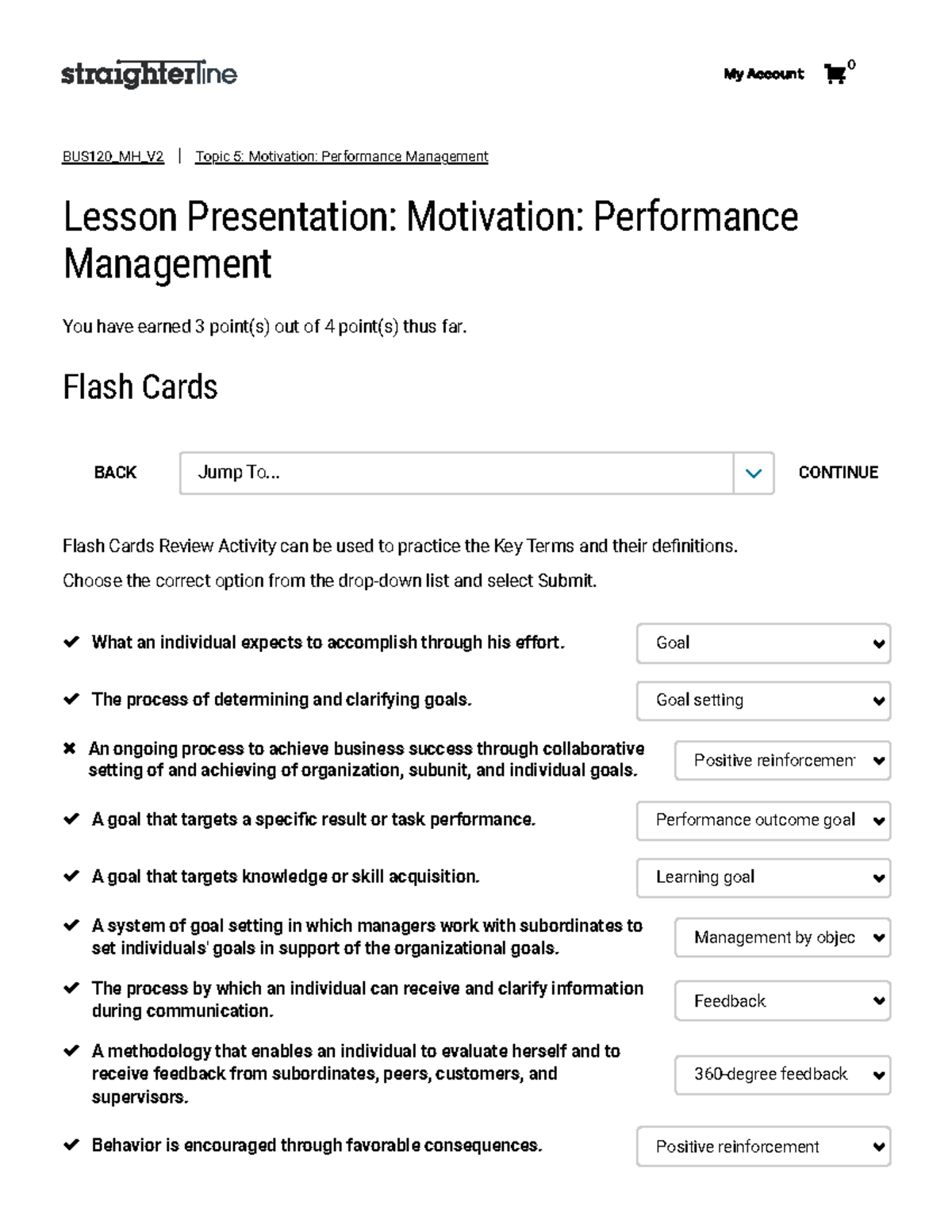 BUS120 MH V2 Lesson Presentation Motivation Performance Management ...