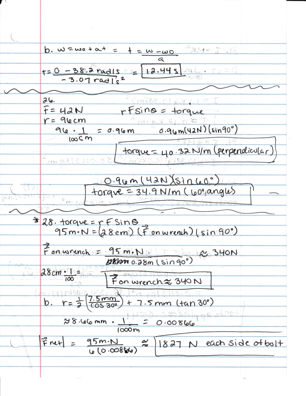 Physics hw 11:23 2 - n/a - uJ arr + o.-+ - j rad m (ooC rn t q. IL l n ...