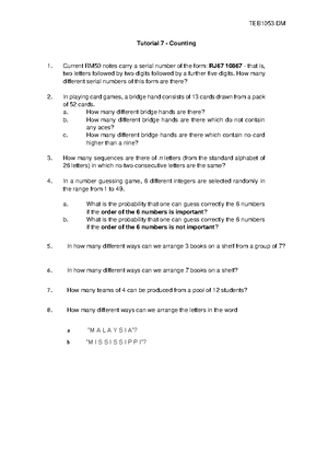 DM Tut 3 Functions - Discrete Mathematics: Tutorial 3 Functions Jale ...