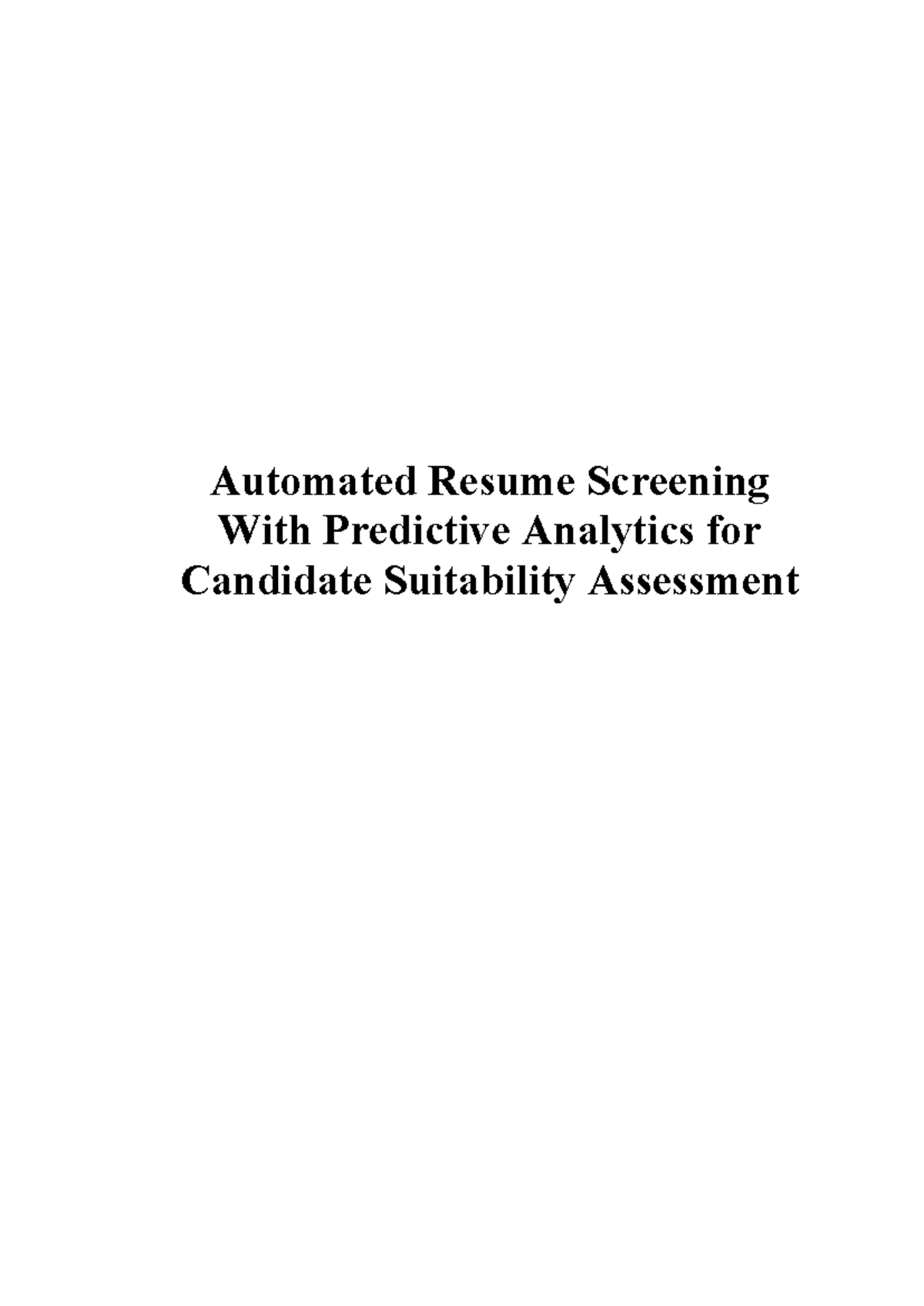 Inbound 6172487680309817257 - Automated Resume Screening With ...