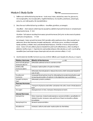 Module 1 SG HSC - Study guide - Zoe Winstead Chapter 1 Define each of ...