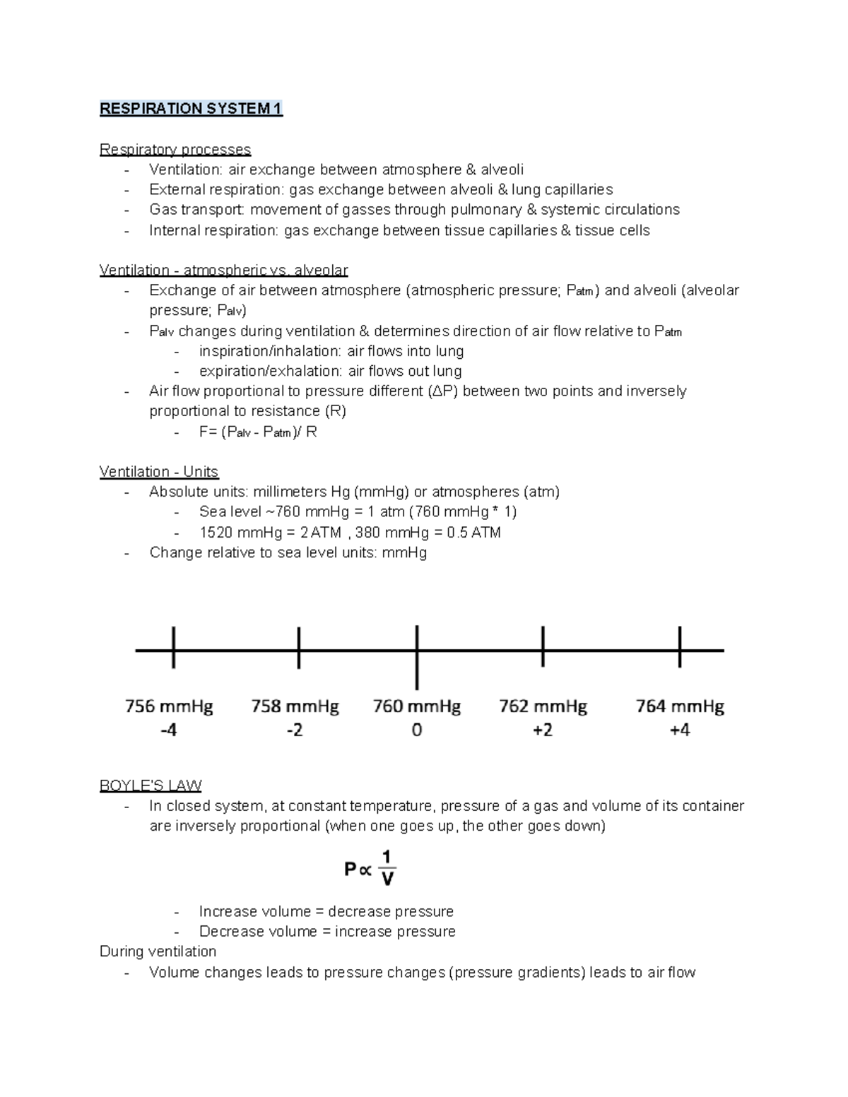 RS EXAM - Lecture notes that are made from the lectures and slides ...
