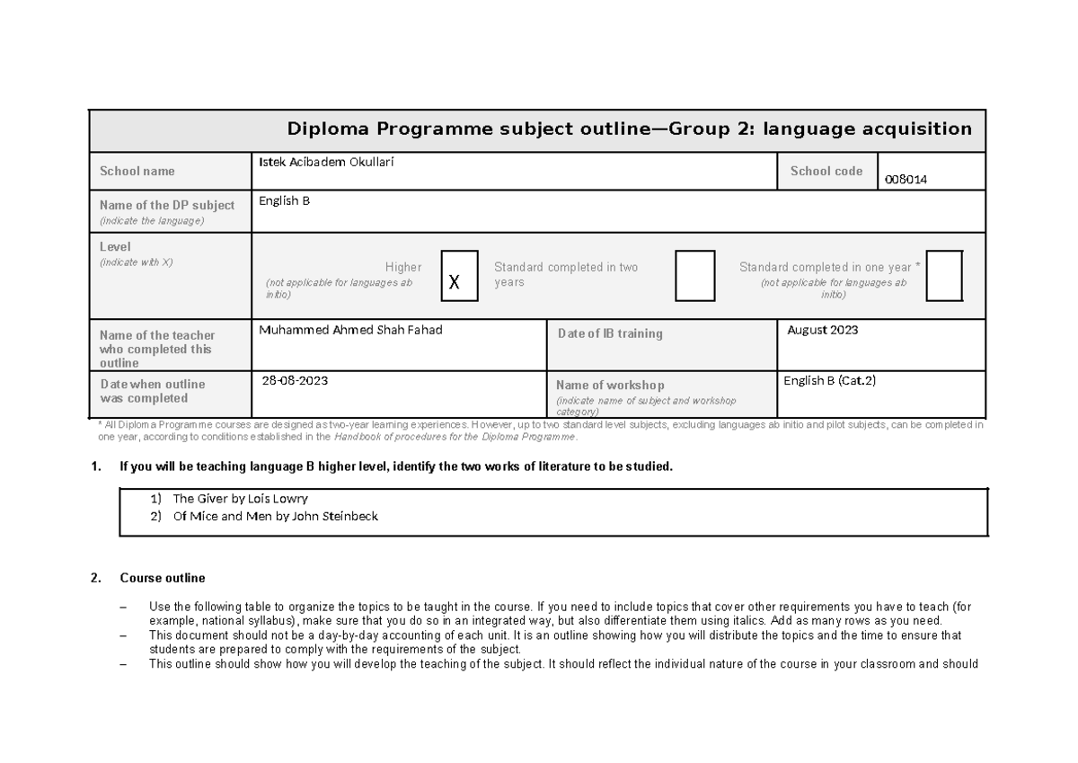 English Subject Outline Group 2 - Diploma Programme subject outline ...