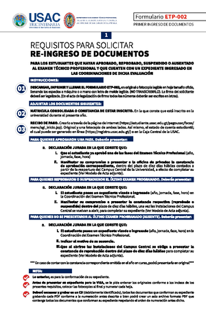 Formulario rye editable - Universidad de San Carlos de Guatemala - Edificio de la Dirección ...