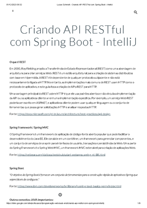 Como criar uma REST API com Spring Boot (Tutorial Passo a Passo) - A of ert a de BLACK FRIDAY ...