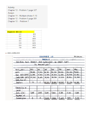 Statistic Answer - Advanced Statistics - Studocu