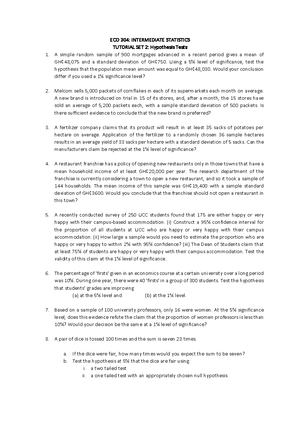 Exam srm sample questions - SOCIETY OF ACTUARIES EXAM SRM - STATISTICS ...