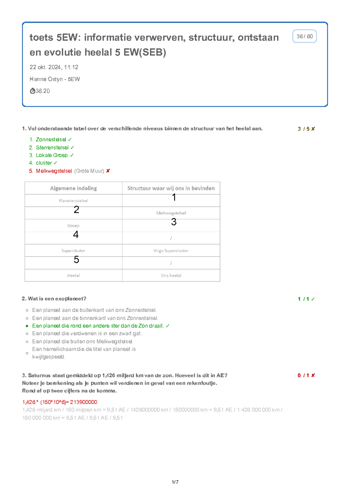 Toets 5EW informatie verwerv Hanne Ostyn 5EW - toets 5EW: informatie ...
