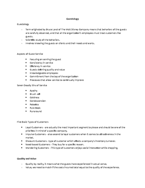 Introduction to Total Quality Management in Hospitality and Tourism ...