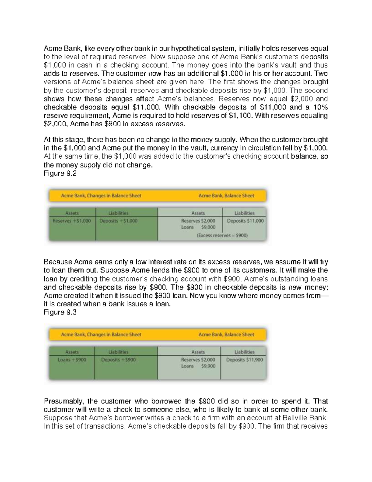 Scribd - Acme Bank, like every other bank in our hypothetical system ...