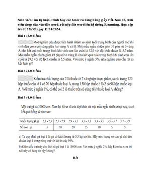 [Solved] Phn tch ni dung t tng H Ch Minh v vn dn tc ng ta vn dng t tng v - Tư tưởng Hồ Chí Minh ...