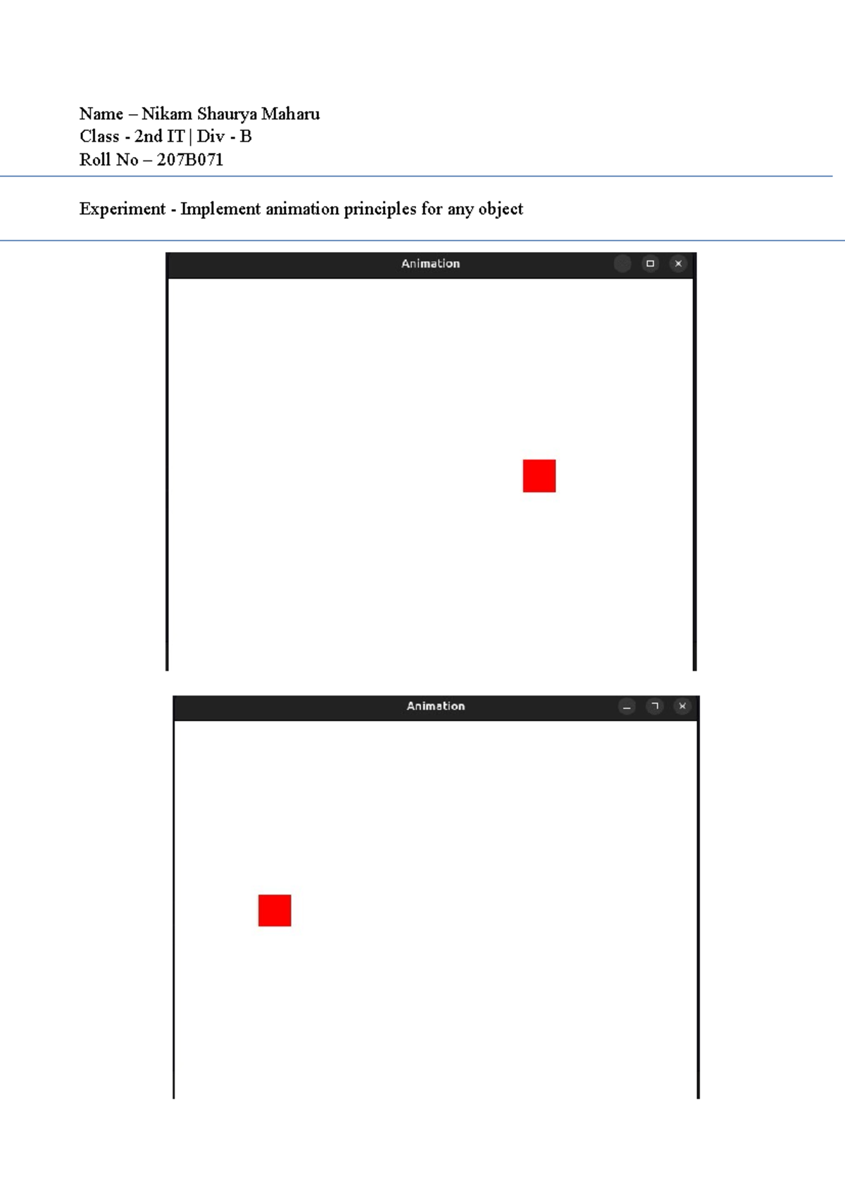 Prac8Print - practical - Computer Engineering - Name – Nikam Shaurya Maharu Class - 2nd IT | Div ...