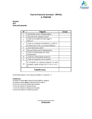 SPM-2 hogar 5-12 años - Spm 5 a 12 - Child AutoScord'Form Home Form ...