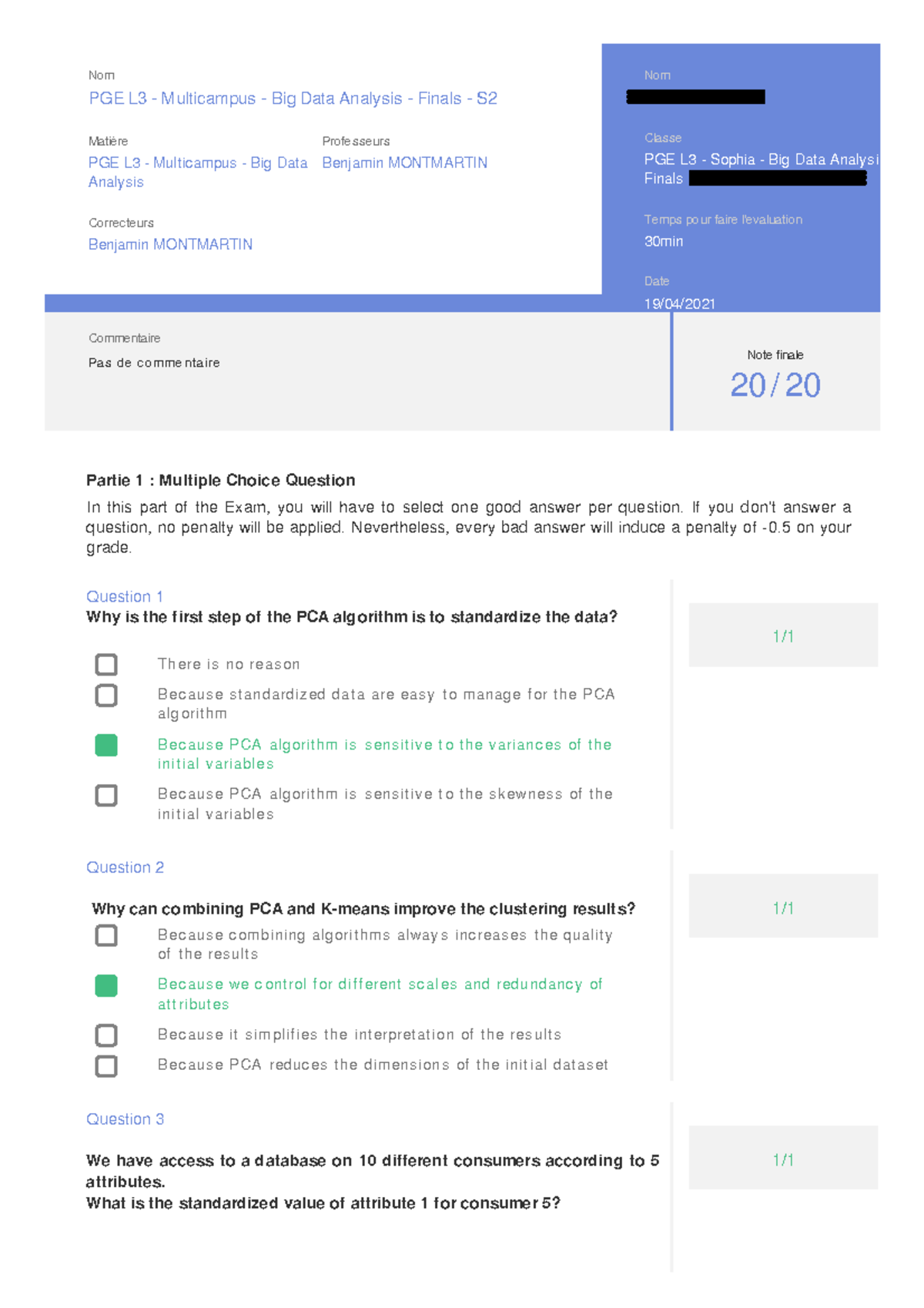 Big Data Correction Final 2021 - Nom PGE L3 - Multicampus - Big Data Analysis - Finals - S ...