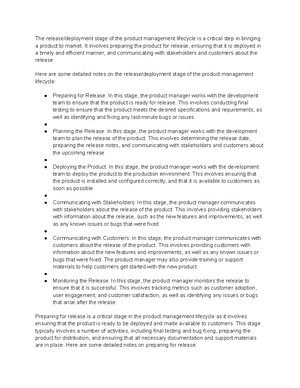 Product management notes 1 - Introduction: Product management is the ...