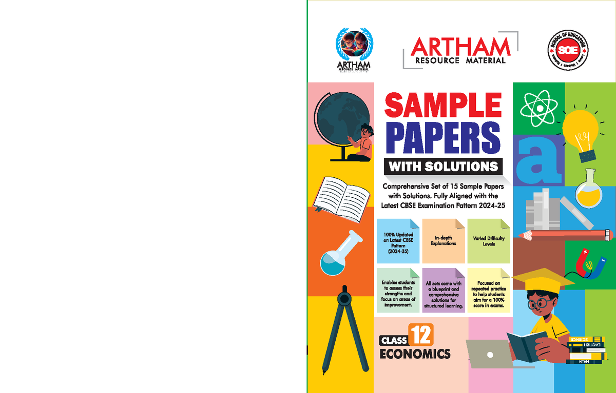 Set of 15 Sample Papers with Solutions & Blueprint for Class 12 ...
