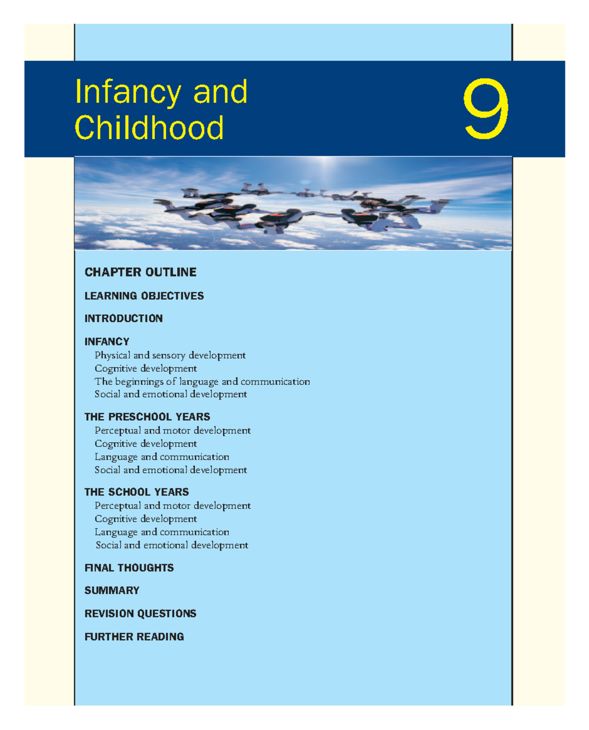 Infancy - life span development notes - CHAPTER OUTLINE ...