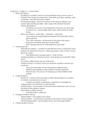 Cog Psych - Chapter 8 - Everyday Memory and Memory Errors - AUTOBIOGRAPHICAL MEMORY (AM): WHAT ...