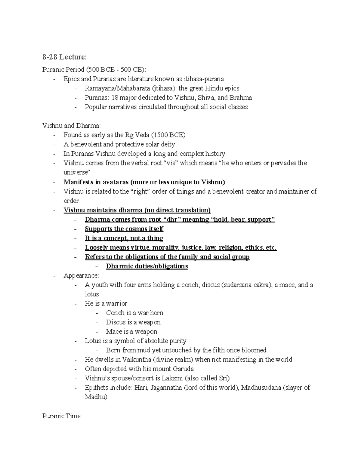 Vishnu Siva 8 28 - 9 1 - Week 2 of Lecture Notes - 8-28 Lecture ...