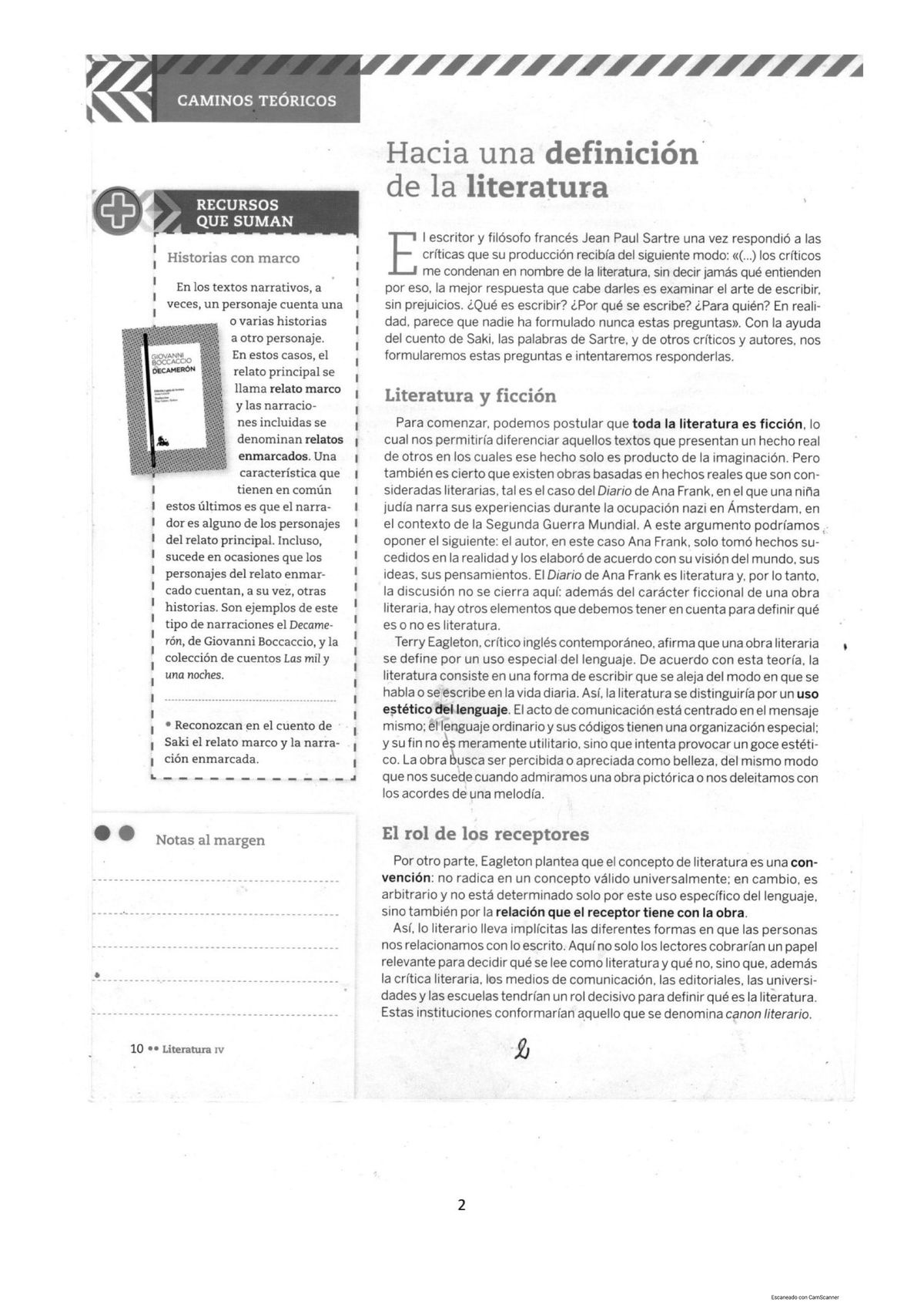 Cuadernillo de actividades 4to - Lengua y Literatura - Studocu