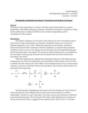 Lab Report 2 Boiling Point - 1 Physical Properties of Organic Molecules ...