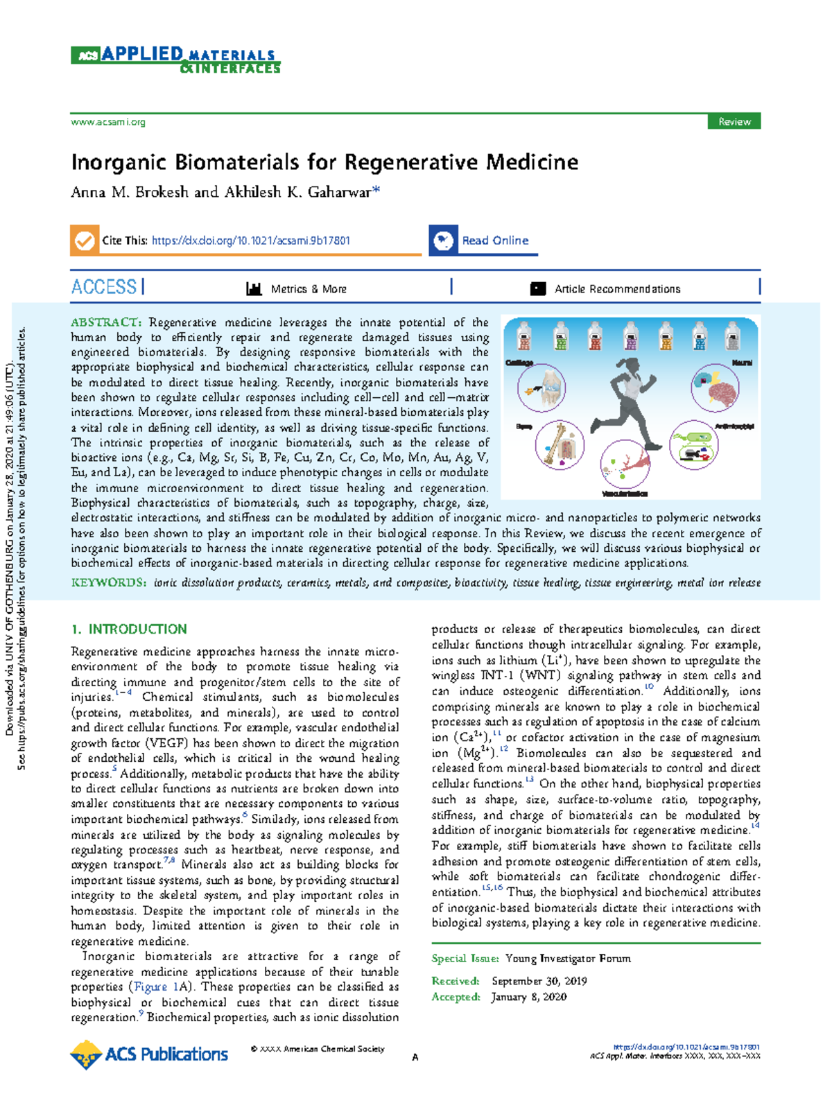 Inorganic Biomaterials for Regenerative Medicine - Brokesh and Akhilesh ...