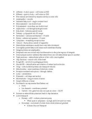 Notes-NEUR 2001 Principles IN Neuroscience-THE Different Types OF ...