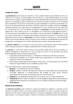 Paradigma de Syd Field - Guión I - THE PARADIGM WORKSHEET The Story ...