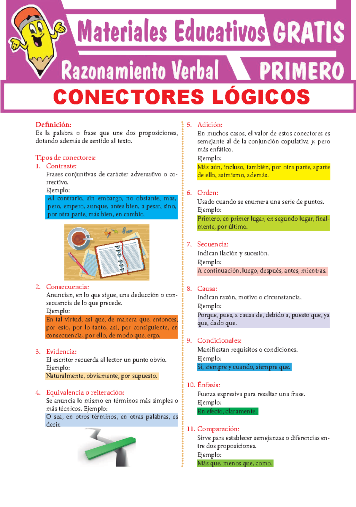 Tipos-de-Conectores-lógicos-para-Primer-Grado-de-Secundaria ...