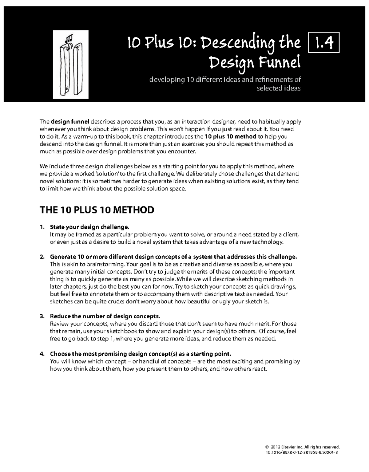 Greenberg-10plus10 - Design notes - 10 Plus 10: Descending the Design ...