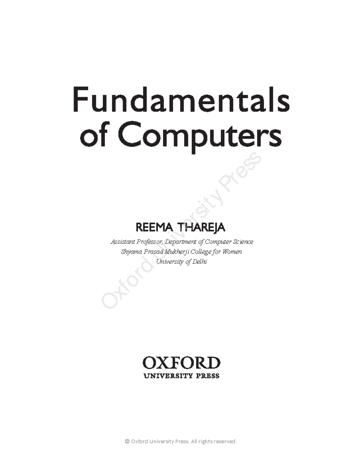 Computer - It furthers the University’s objective of excellence in research, scholarship, and ...