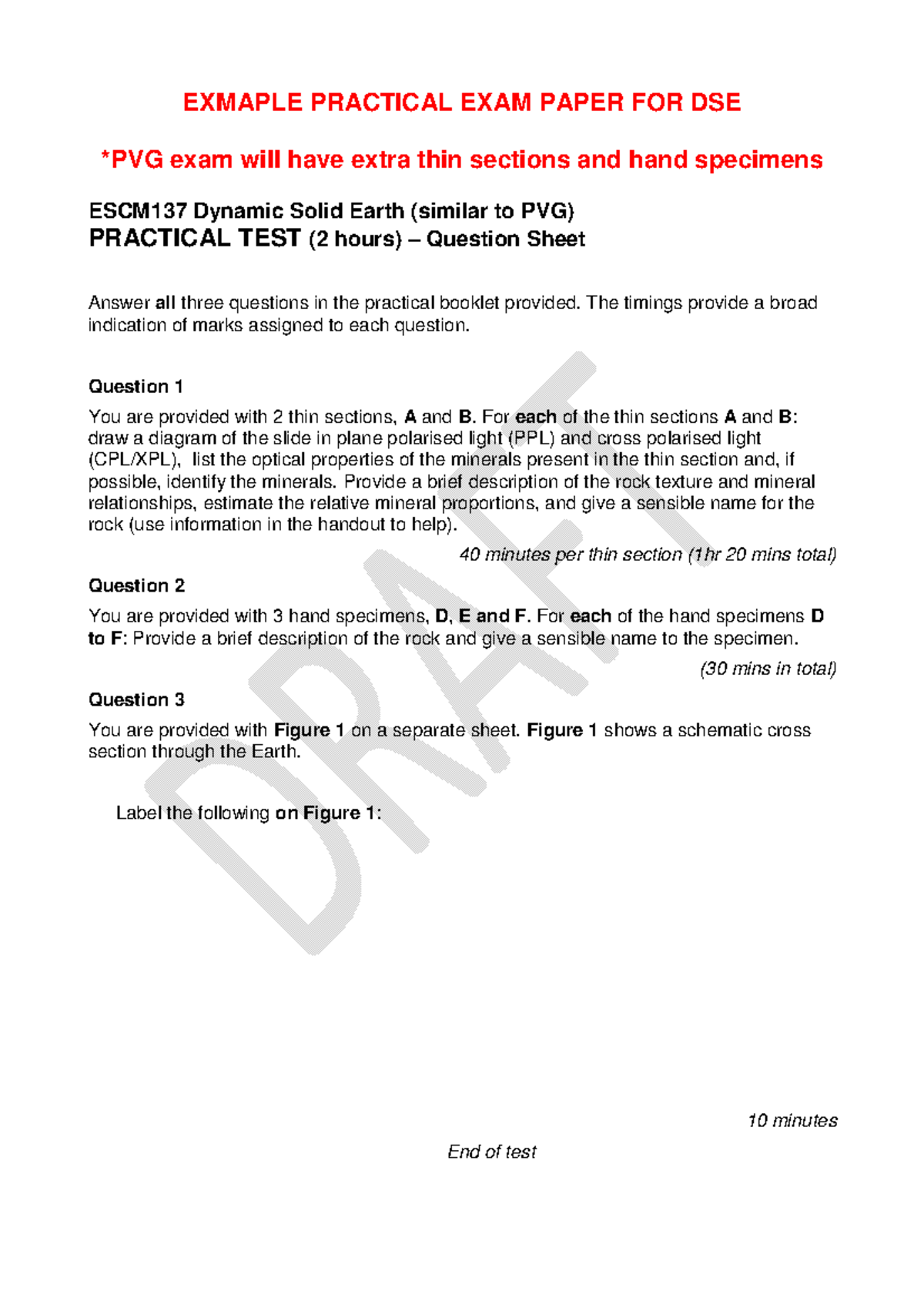 Practical Exam Task 1 - EXMAPLE PRACTICAL EXAM PAPER FOR DSE *PVG exam ...