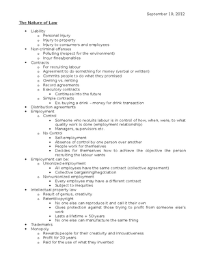Law flowchart - good flow chart - Com302 - Canadian Law Public Private ...