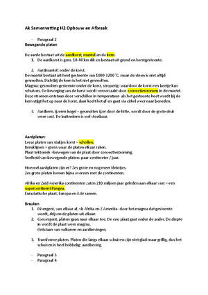 Aardrijkskunde samenvatting - B7 Absolute en relatieve ligging ...