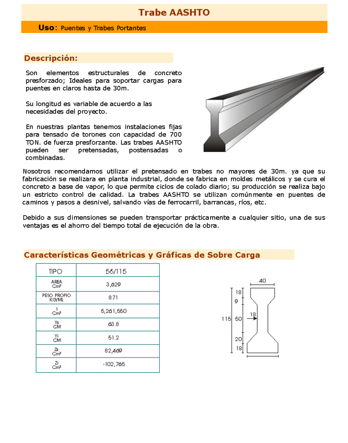 Trabe Aashto - Nadab ...