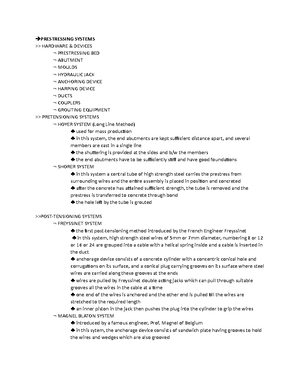 Losses of Prestress sample problem - Example 1 A prestressed concrete ...