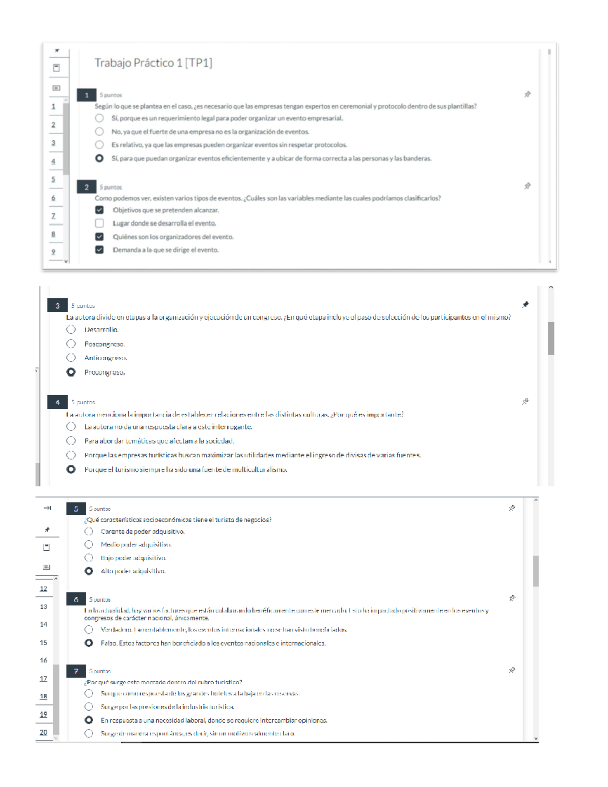 TP1 Eventos, Ceremonial y Protocolo [95%] - Studocu